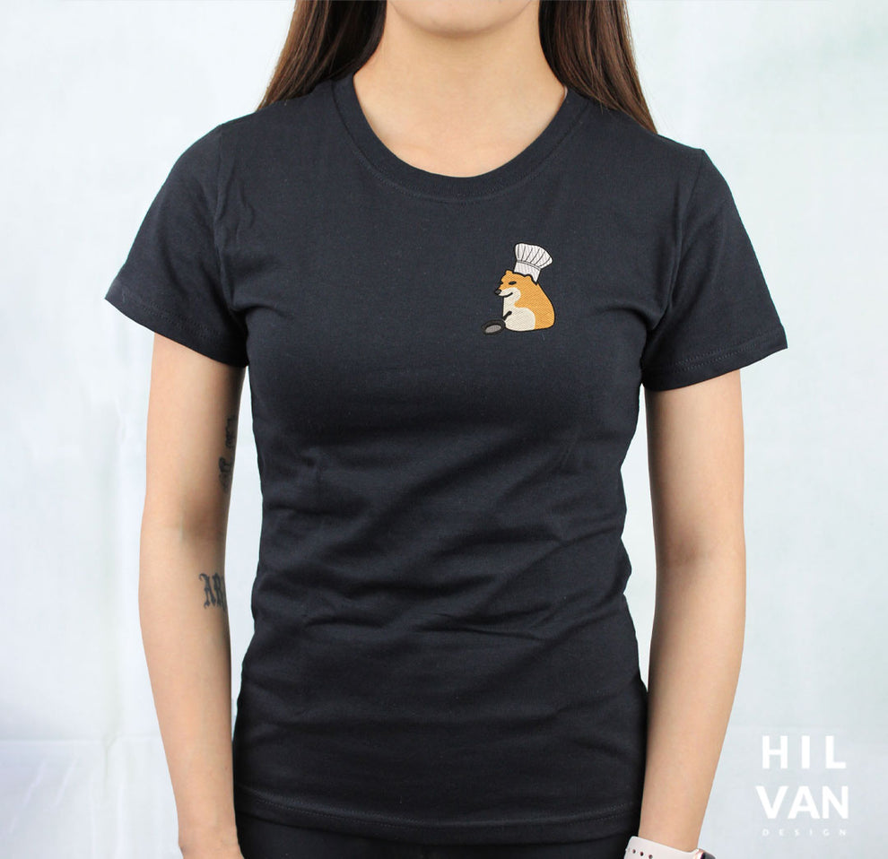 Playera / Cheems Chef / Bordado – El Hilvan
